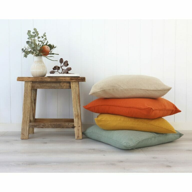 Brixton Mustard Rectangular Cushion Cover - Rectangle