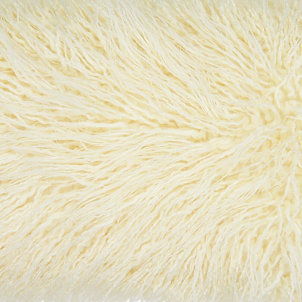 Buy Islington Cream Rectangular Fur Cushion Cover Online | Simply ...