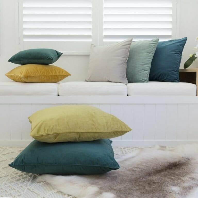 Brown Velvet Rectangle Cushion Cover - 30cm X 50cm
